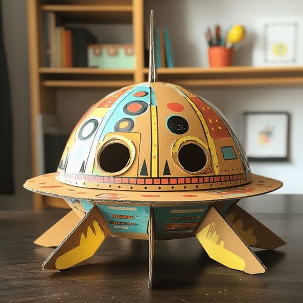 Alien Spaceship Craft: 7 Easy Projects For Kids To Create