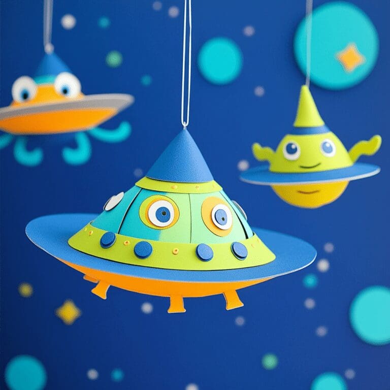 Alien Spaceship Craft: 7 Easy Projects For Kids To Create