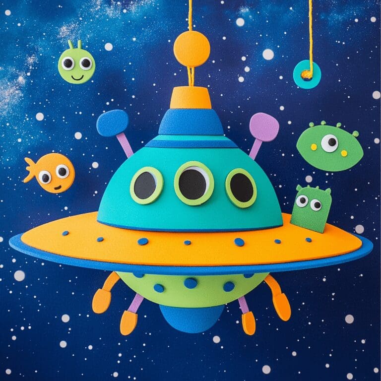 Alien Spaceship Craft: 7 Easy Projects For Kids To Create