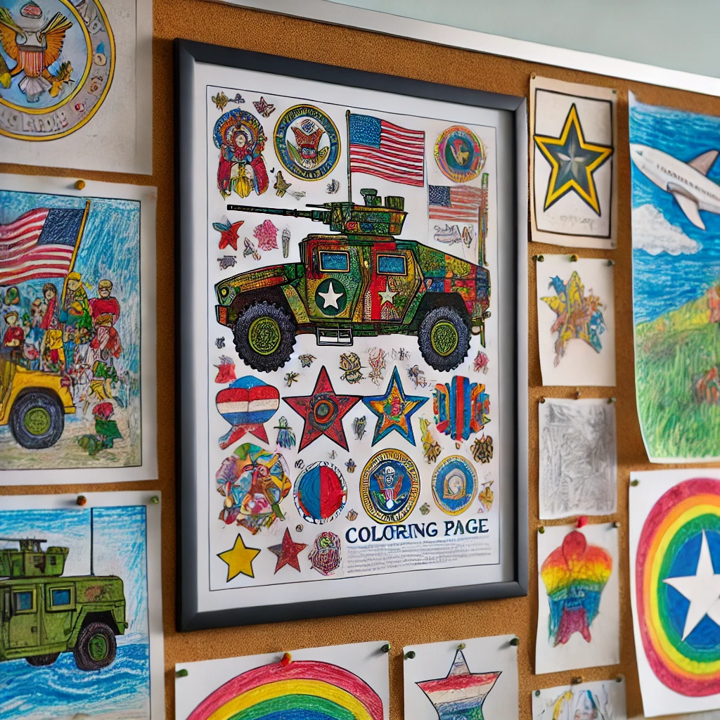 21+ Free Military Coloring Pages For Kids' Creative Fun