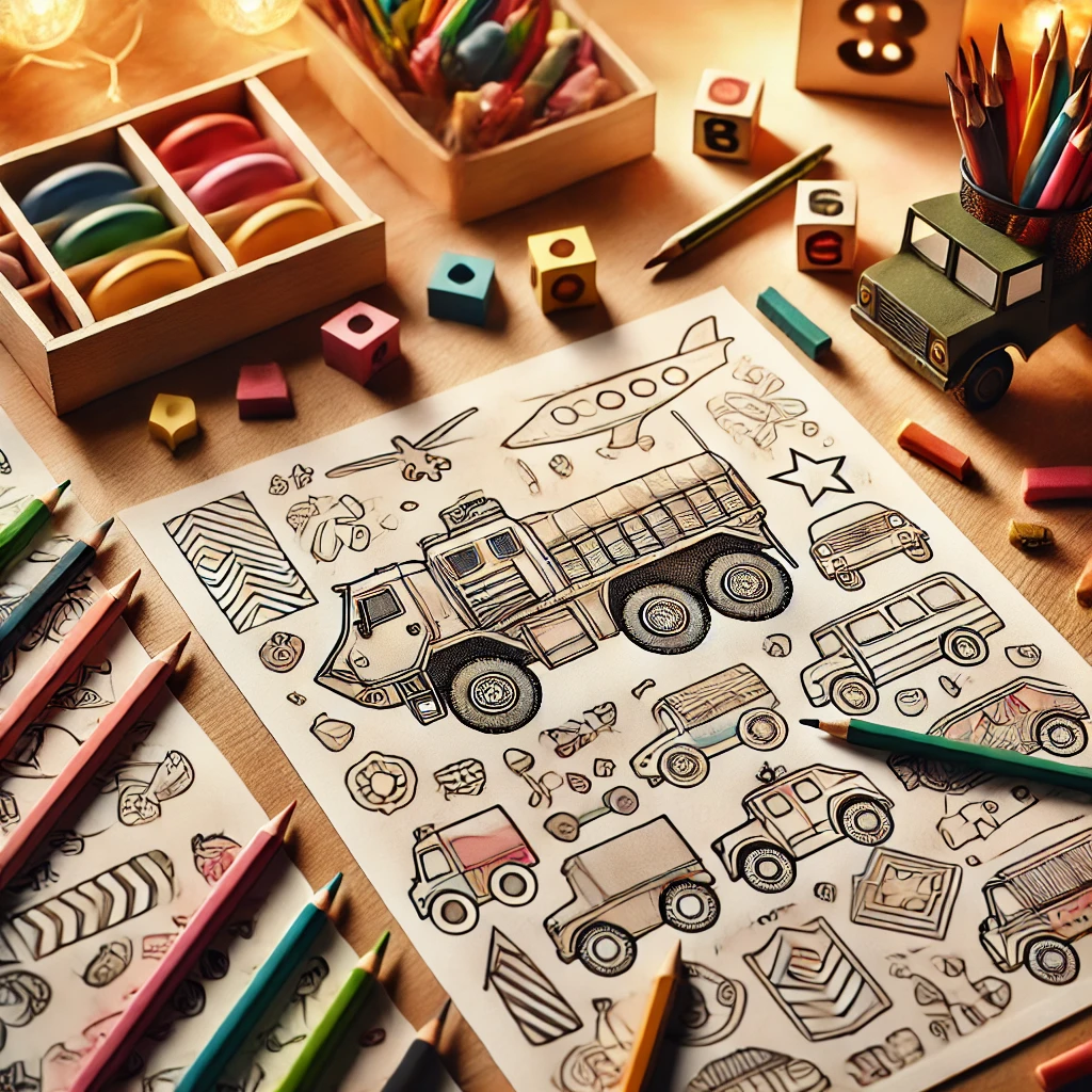 21+ Free Military Coloring Pages For Kids' Creative Fun