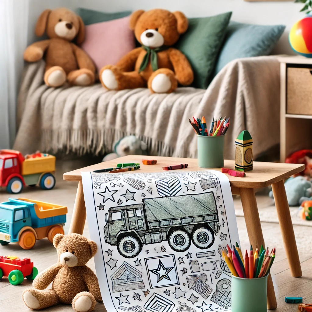 21+ Free Military Coloring Pages For Kids' Creative Fun