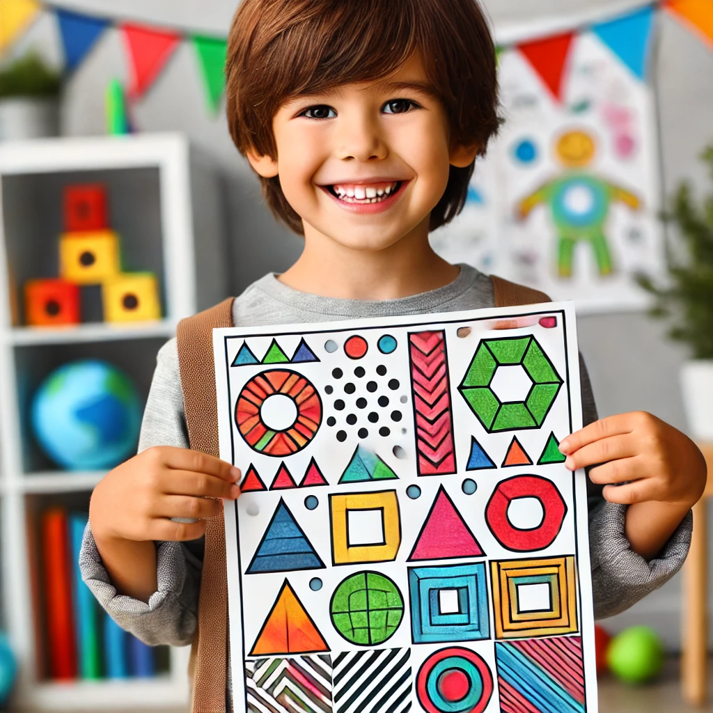 41+ Fun Shapes Coloring Pages For Kids - Free Printables