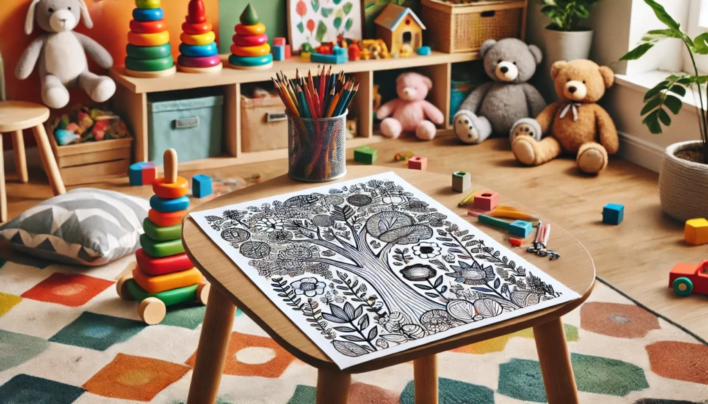 91+ Free Nature Coloring Pages For Kids' Creative Fun