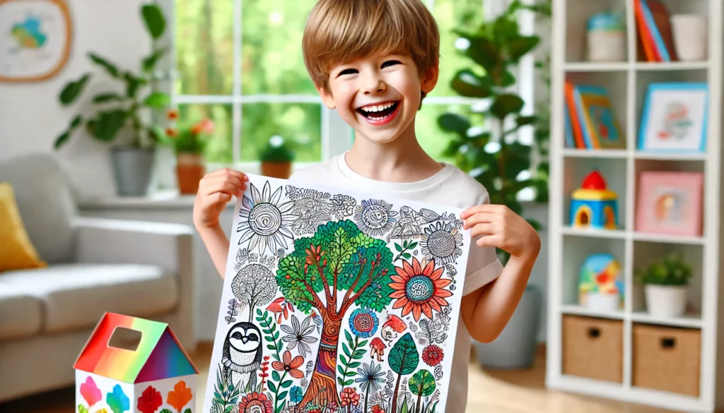 91+ Free Nature Coloring Pages For Kids' Creative Fun