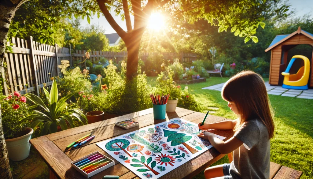 91+ Free Nature Coloring Pages For Kids' Creative Fun