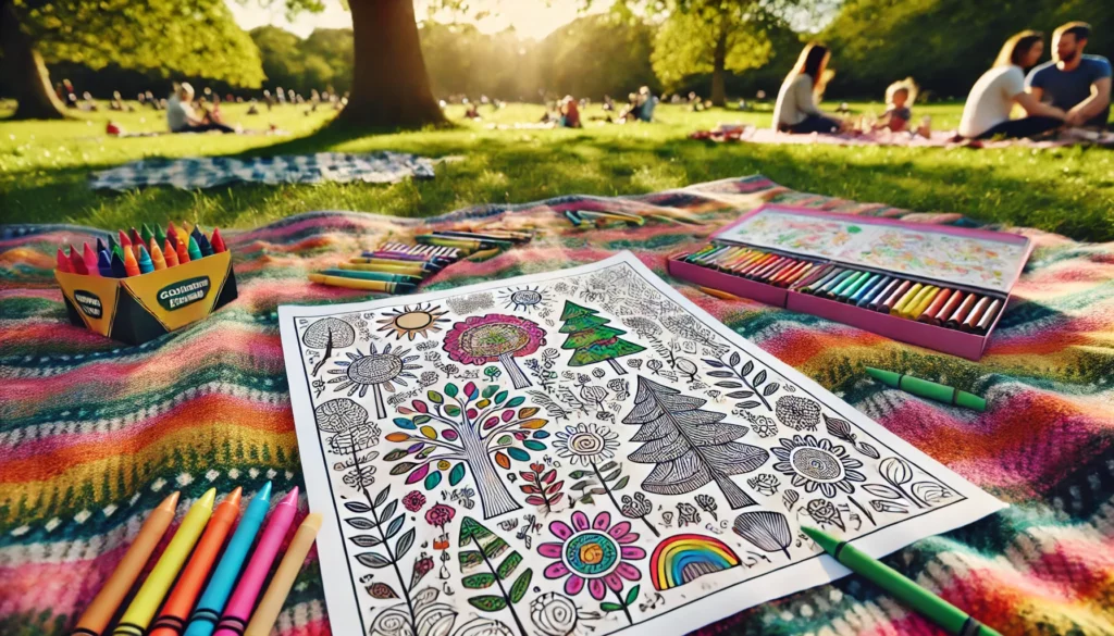 91+ Free Nature Coloring Pages For Kids' Creative Fun