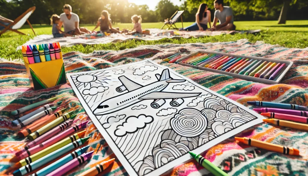 41+ Fun Airplane Coloring Pages For Kids - Free Downloads