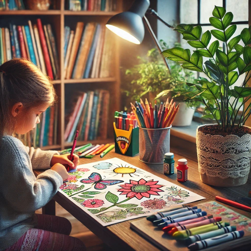 21+ Vibrant Flower And Butterfly Coloring Pages For Kids