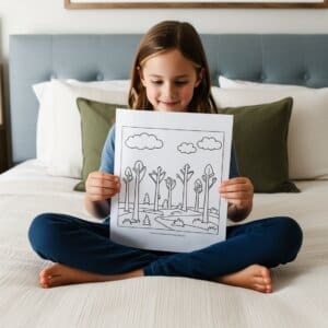 25+ Forest Coloring Pages