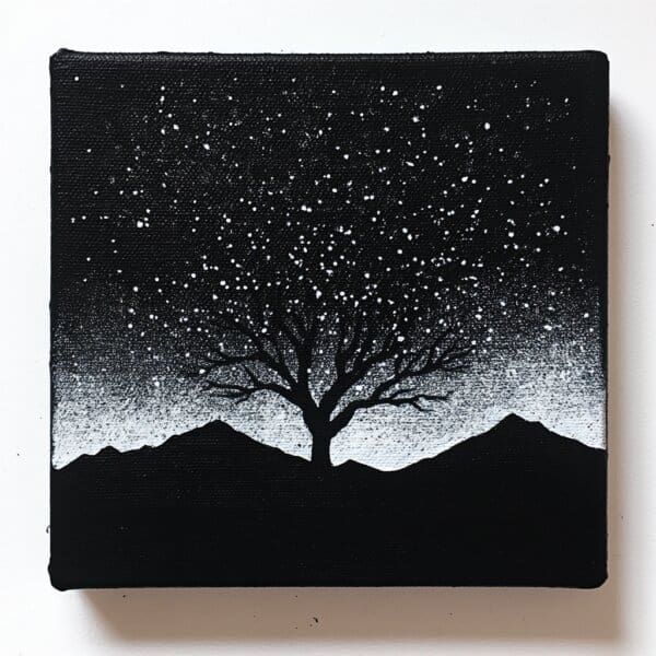 7 Creative Black Canvas Ideas For Stunning Artwork