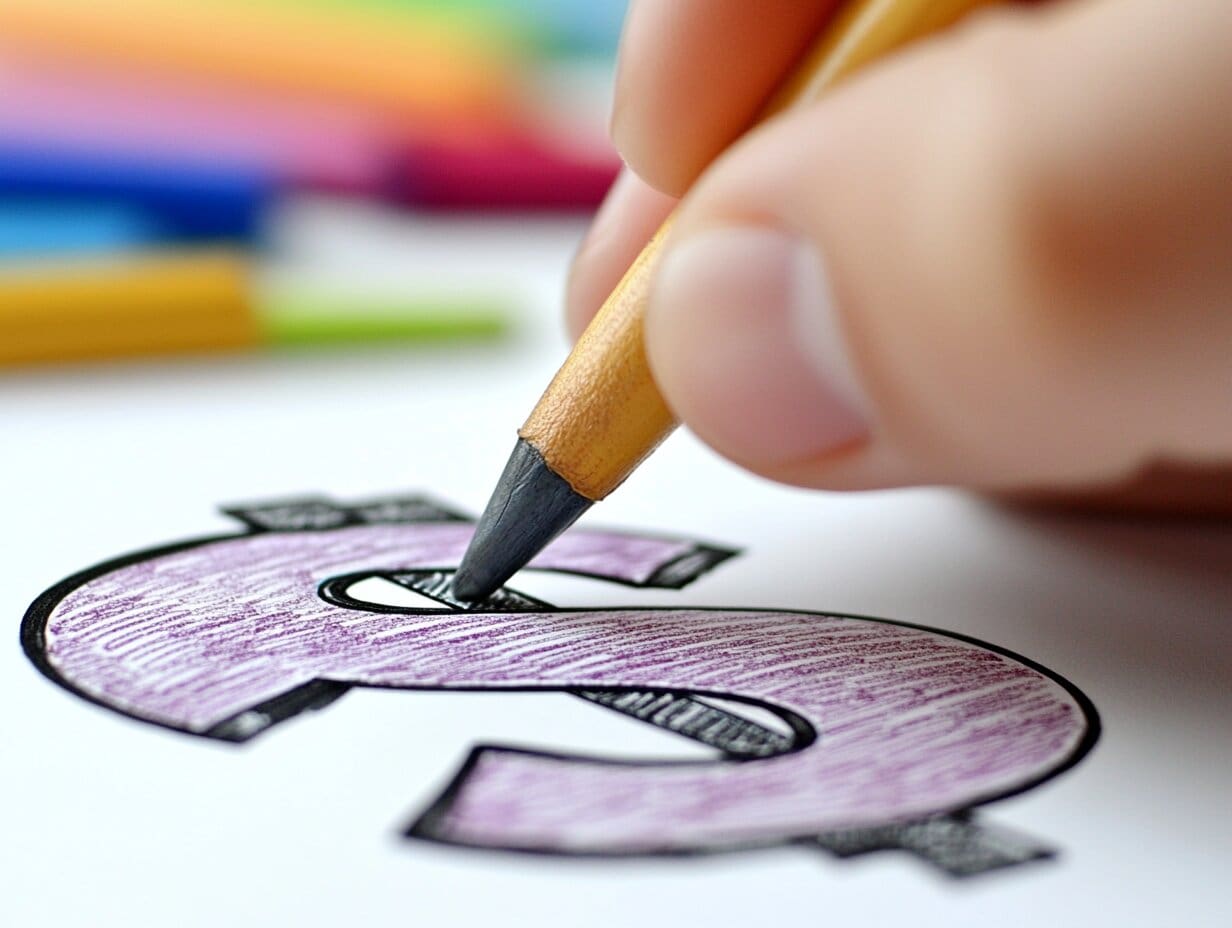 Money Coloring Pages - Free Kids Coloring Pages