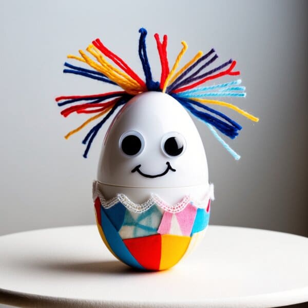 6 Interesting Steps To Make Egg People With Kids