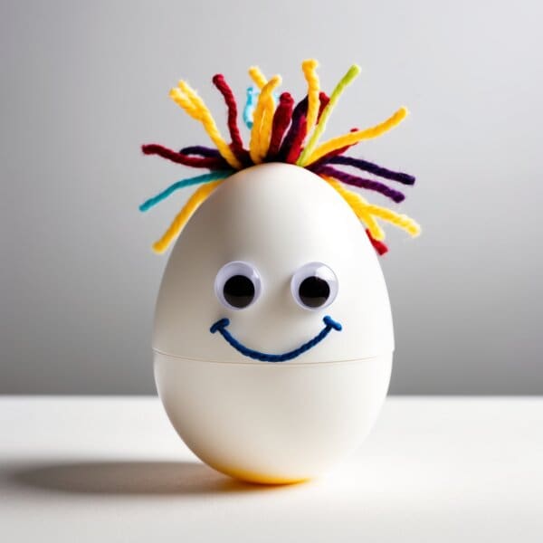 6 Interesting Steps To Make Egg People With Kids