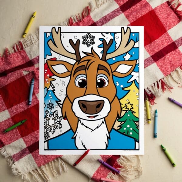 25+ Magical Frozen Coloring Pages