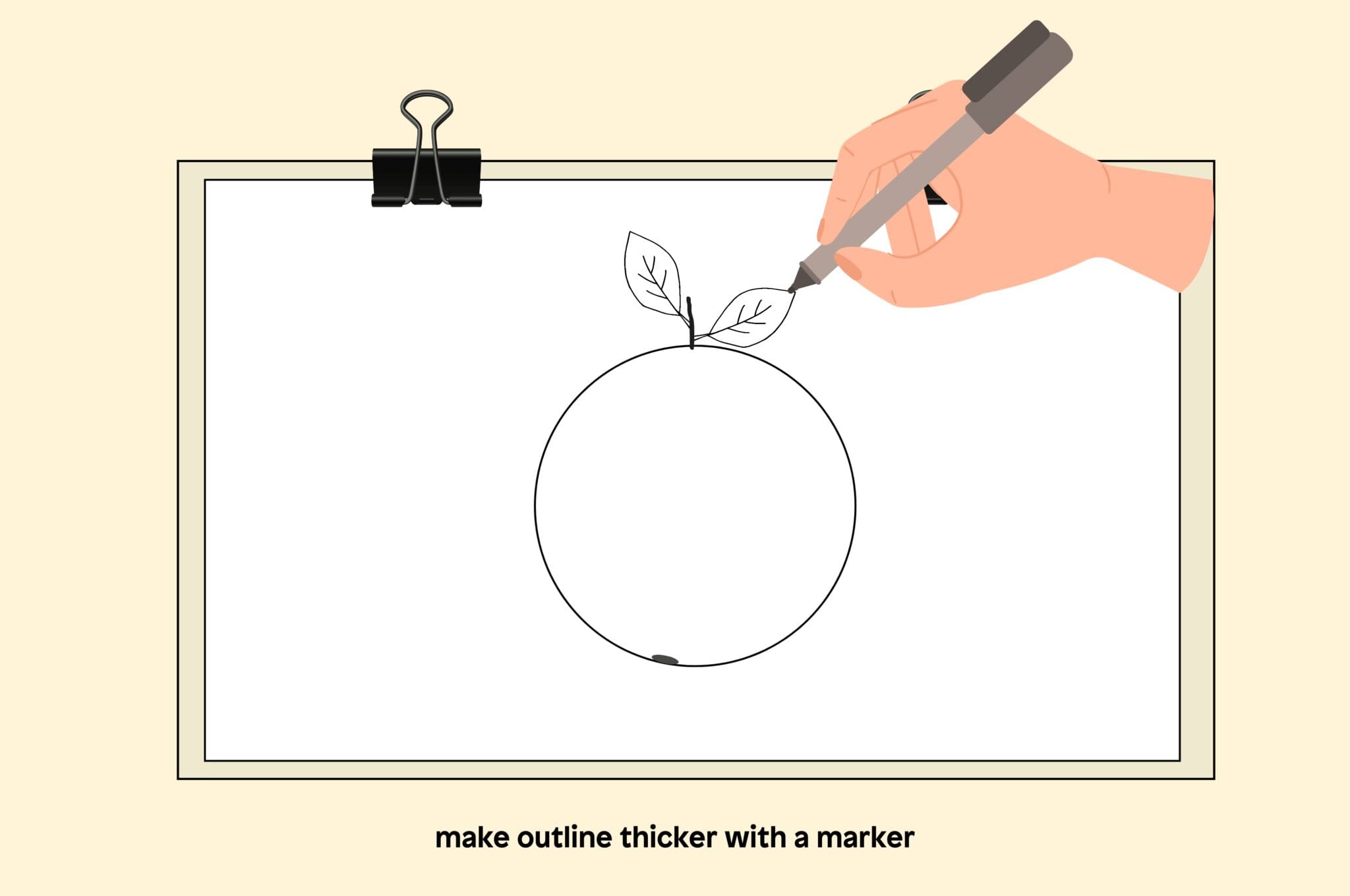 How To Draw Orange Fruits: Easy 9-Step Guide