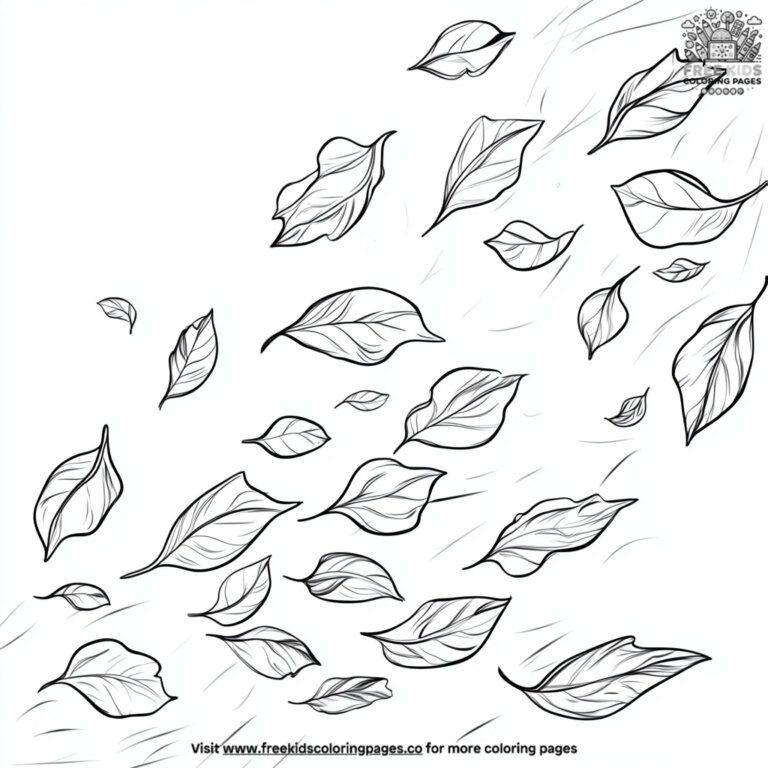 35+ Cool Weather Coloring Pages