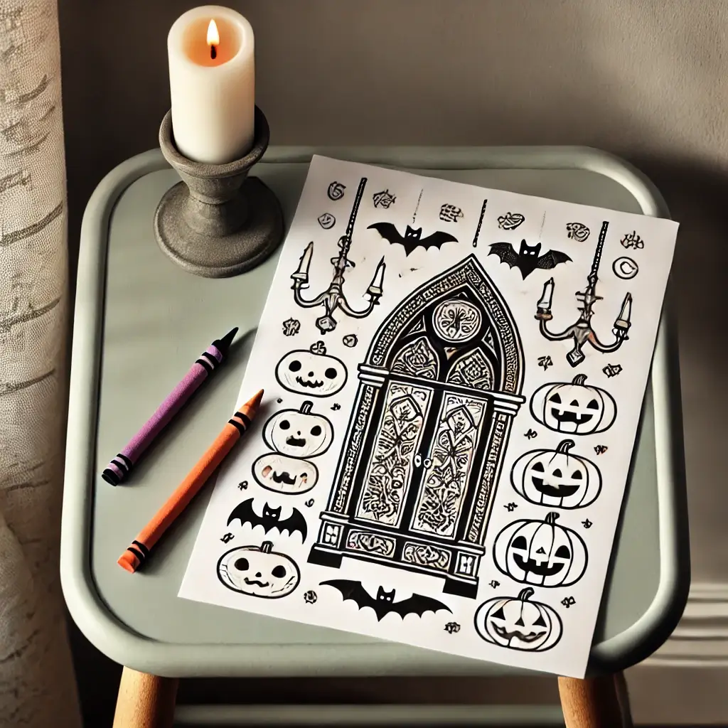 29+ Gothic Coloring Pages For Fun And Creativity
