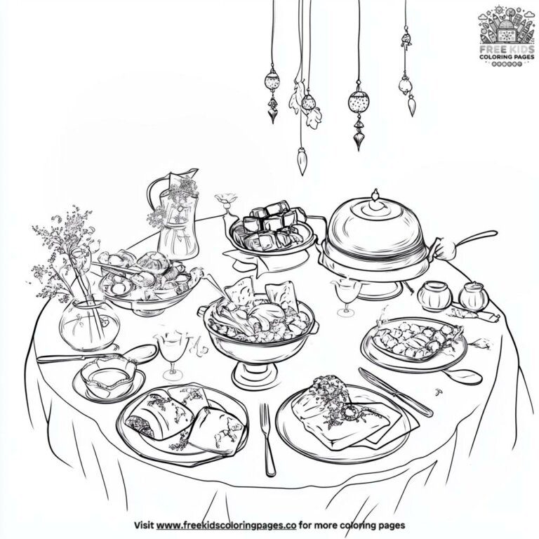 18+ Cool Ramadan Coloring Pages