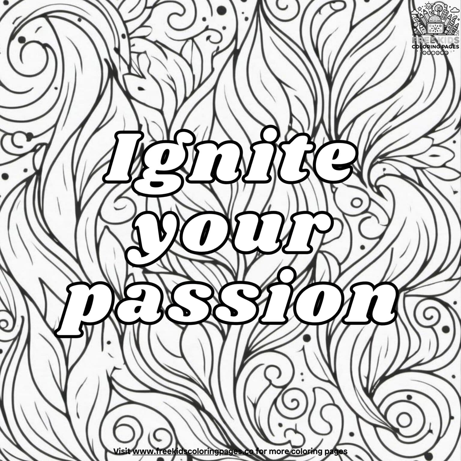 21+ Uplifting Motivational Coloring Pages