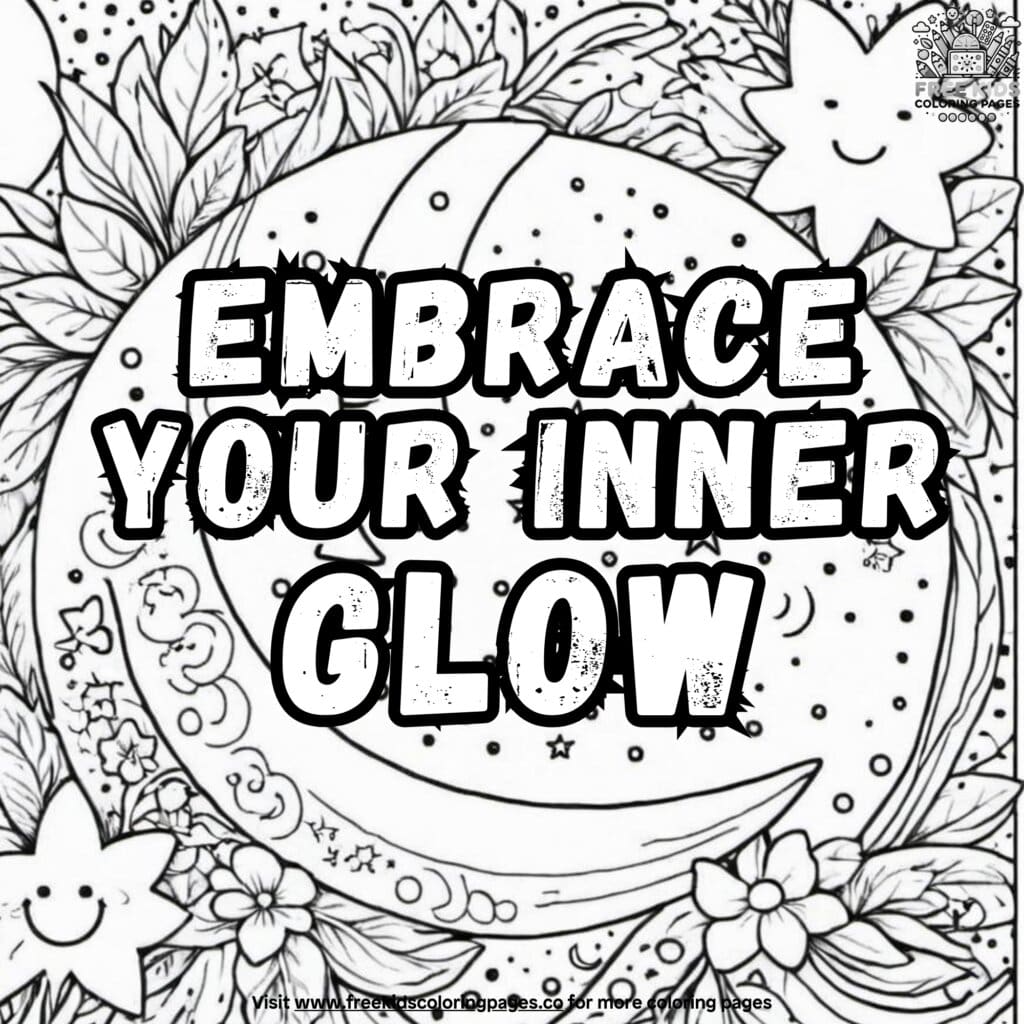 21+ Uplifting Motivational Coloring Pages