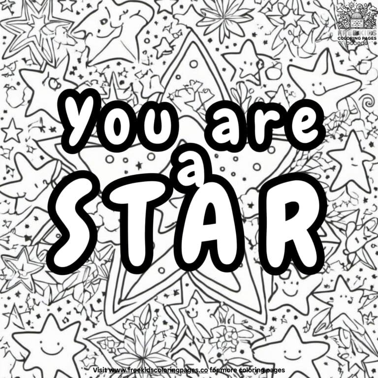 21+ Uplifting Motivational Coloring Pages