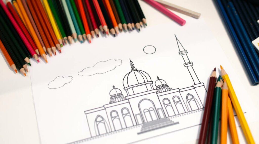 Ramadan Coloring Pages - Free Kids Coloring Pages