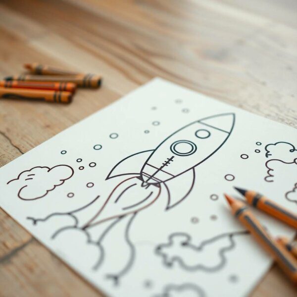 27+ Cool Rocket Ship Coloring Pages
