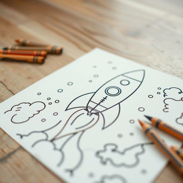 27+ Cool Rocket Ship Coloring Pages