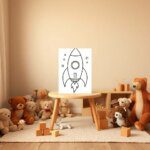 27+ Cool Rocket Ship Coloring Pages
