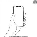 19+ Phone Coloring Pages