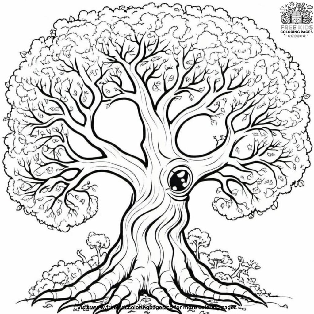 15+ Spooky Horror Coloring Pages