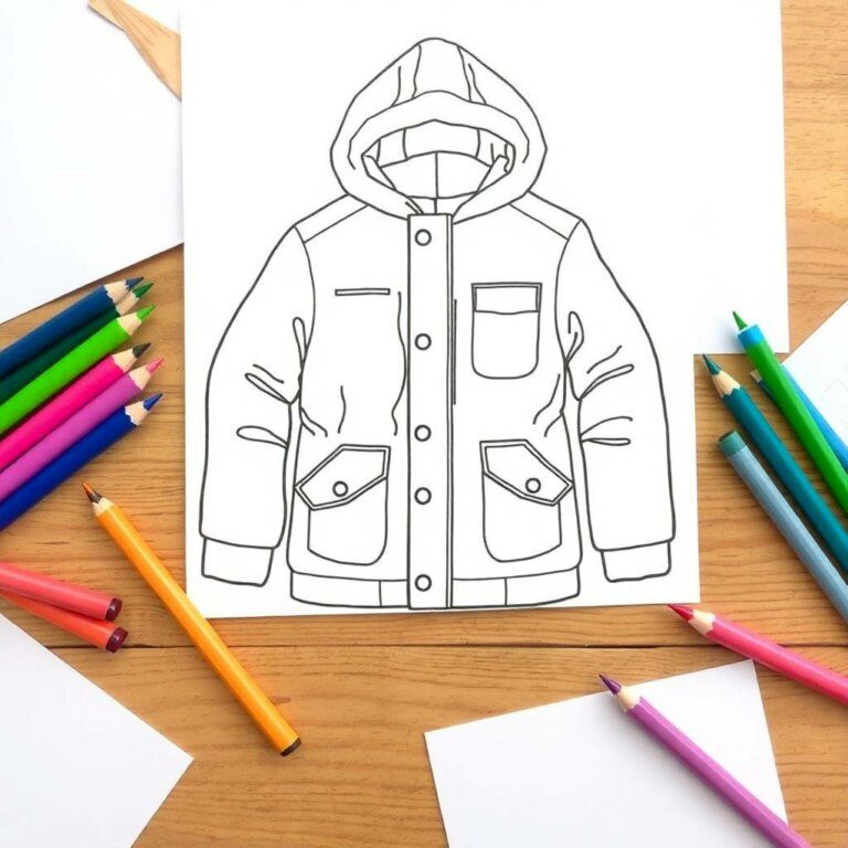 35+ Cool Weather Coloring Pages