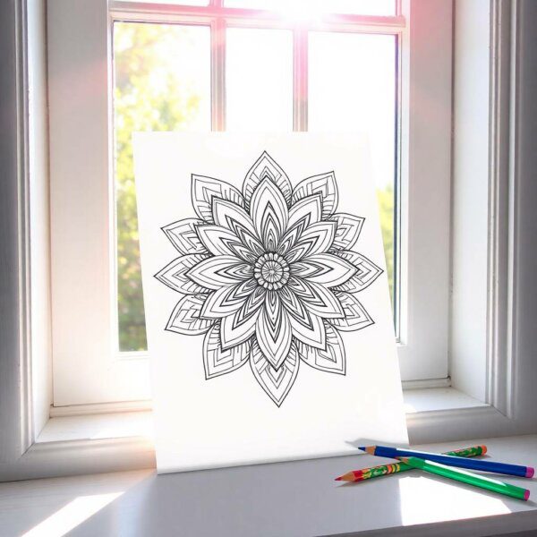 35+ Fun Zentangle Coloring Pages