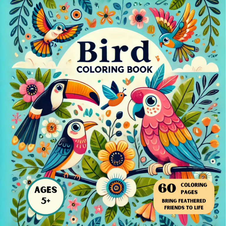 Charming Birdhouse Coloring Pages: Create Your Own Bird Sanctuary