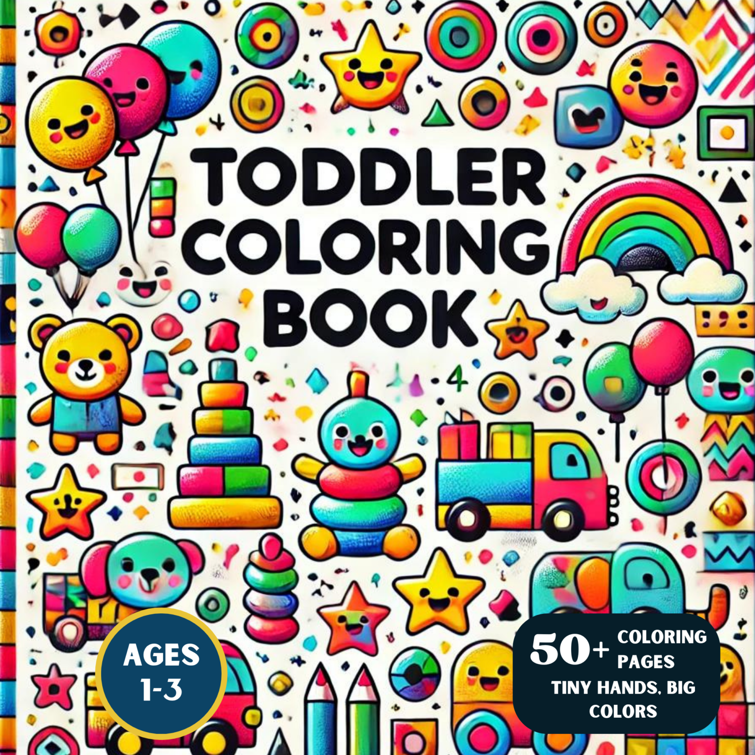 Toddler And Preschooler Coloring Book