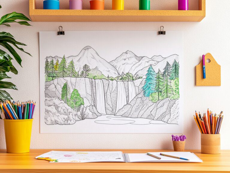 17+ Geography Coloring Pages