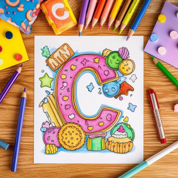 25+ Letter C Coloring Pages
