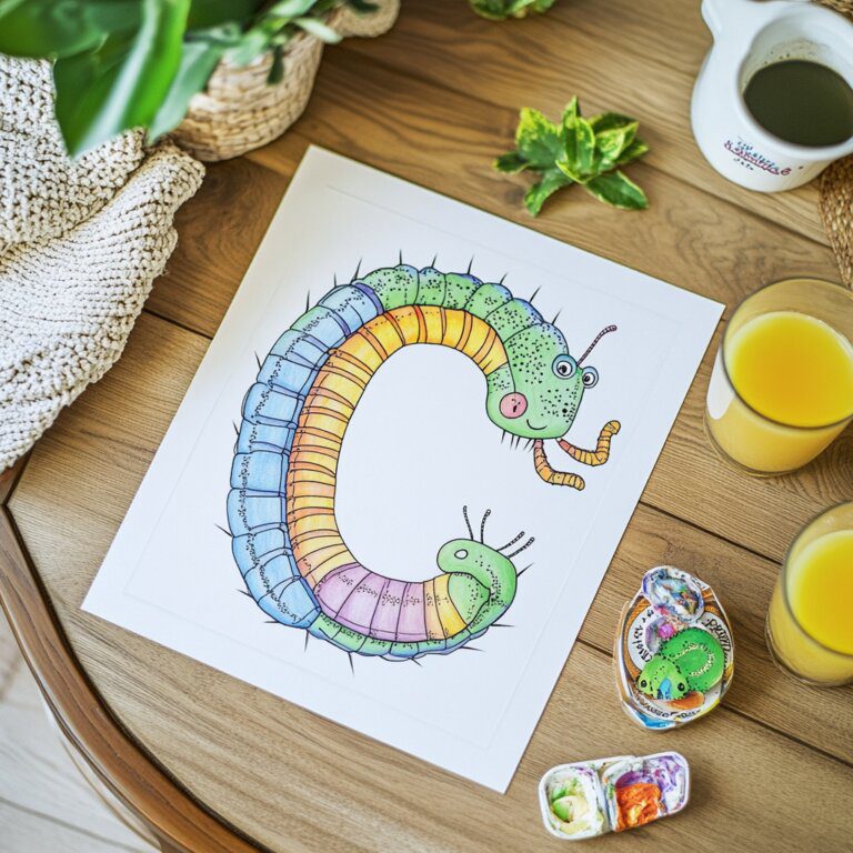 25+ Letter C Coloring Pages