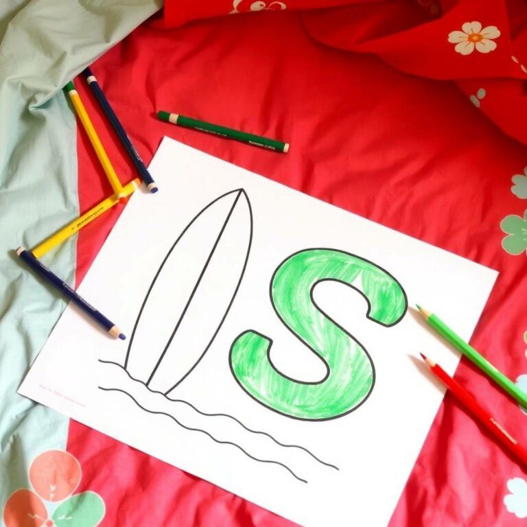 23+ Fun Letter S Coloring Pages