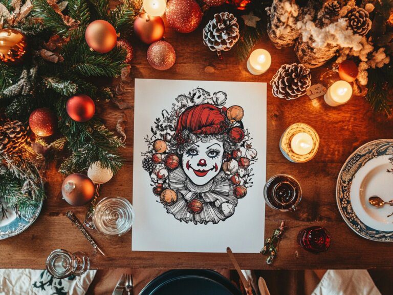25+ Exciting Clown Coloring Pages