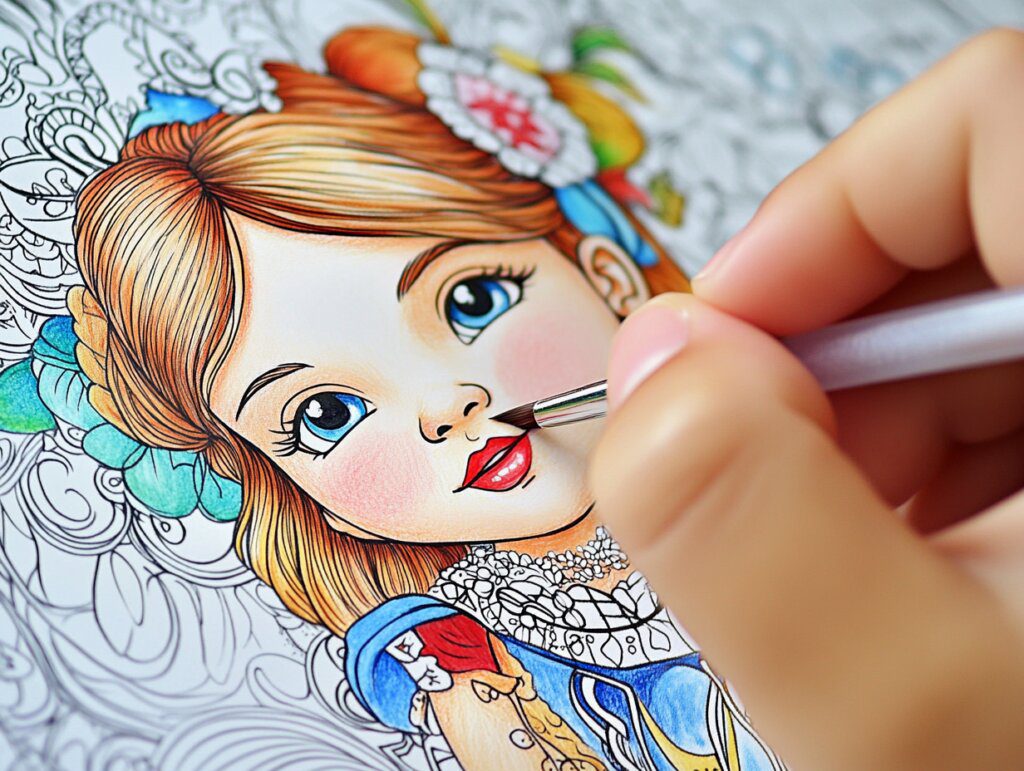 Doll Coloring Pages - Free Kids Coloring Pages