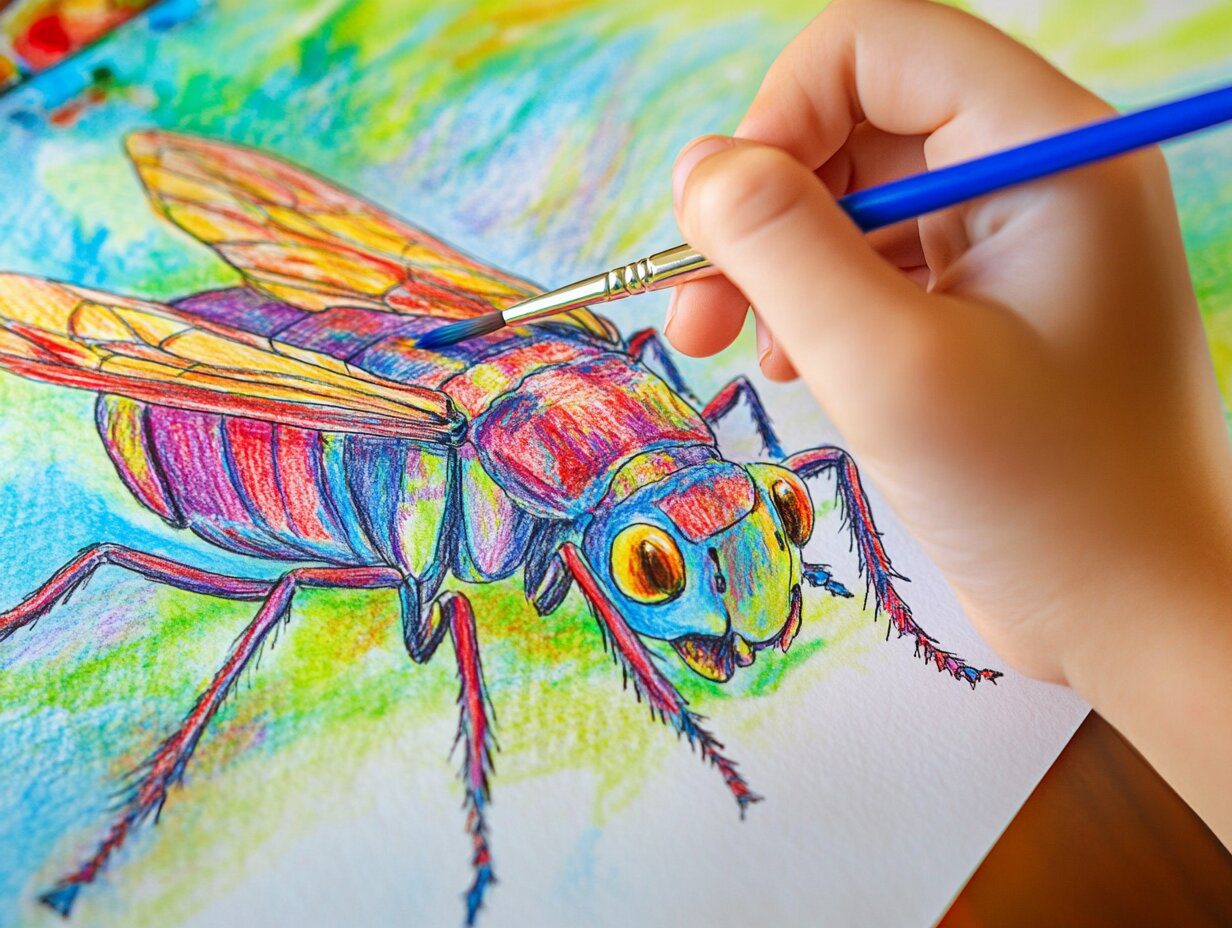 Insect Coloring Pages - Free Kids Coloring Pages