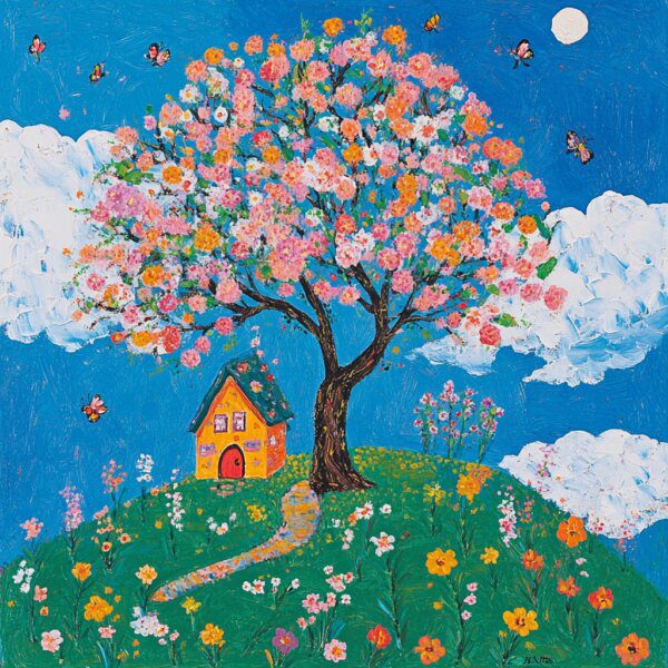 45+ Beautiful Spring Coloring Pages