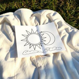 25+ Magical Sun And Moon Coloring Pages